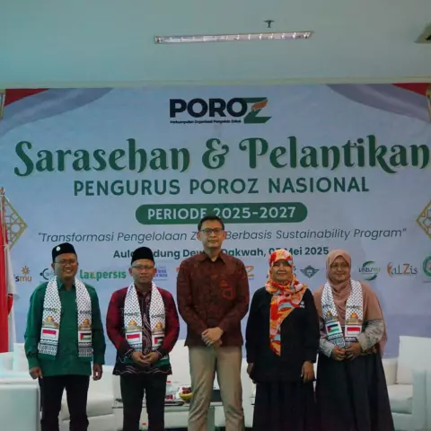 LAZNAS Dewan Dakwah Hadir dalam Sarasehan dan Pengukuhan Anggota POROZ ...