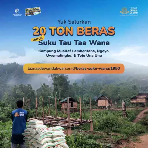 Mendesak!! Pedalaman Suku Tau Taa Wana butuh bahan pangan